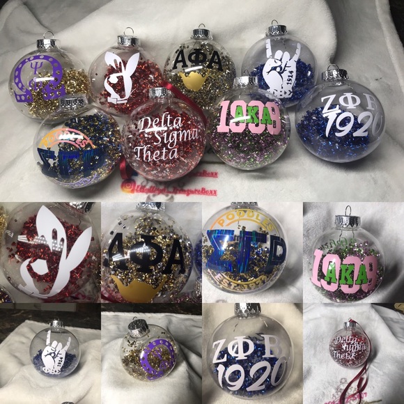 Holiday | Custom Sorority Fraternity Christmas Ornaments | Poshmark